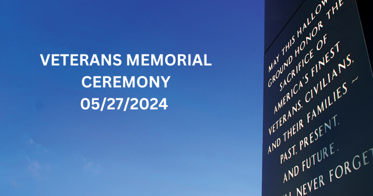 Memorial Day Ceremony 2024 | City of Moore